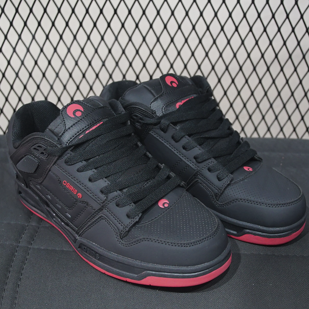 Tenis Osiris Peril Black Red