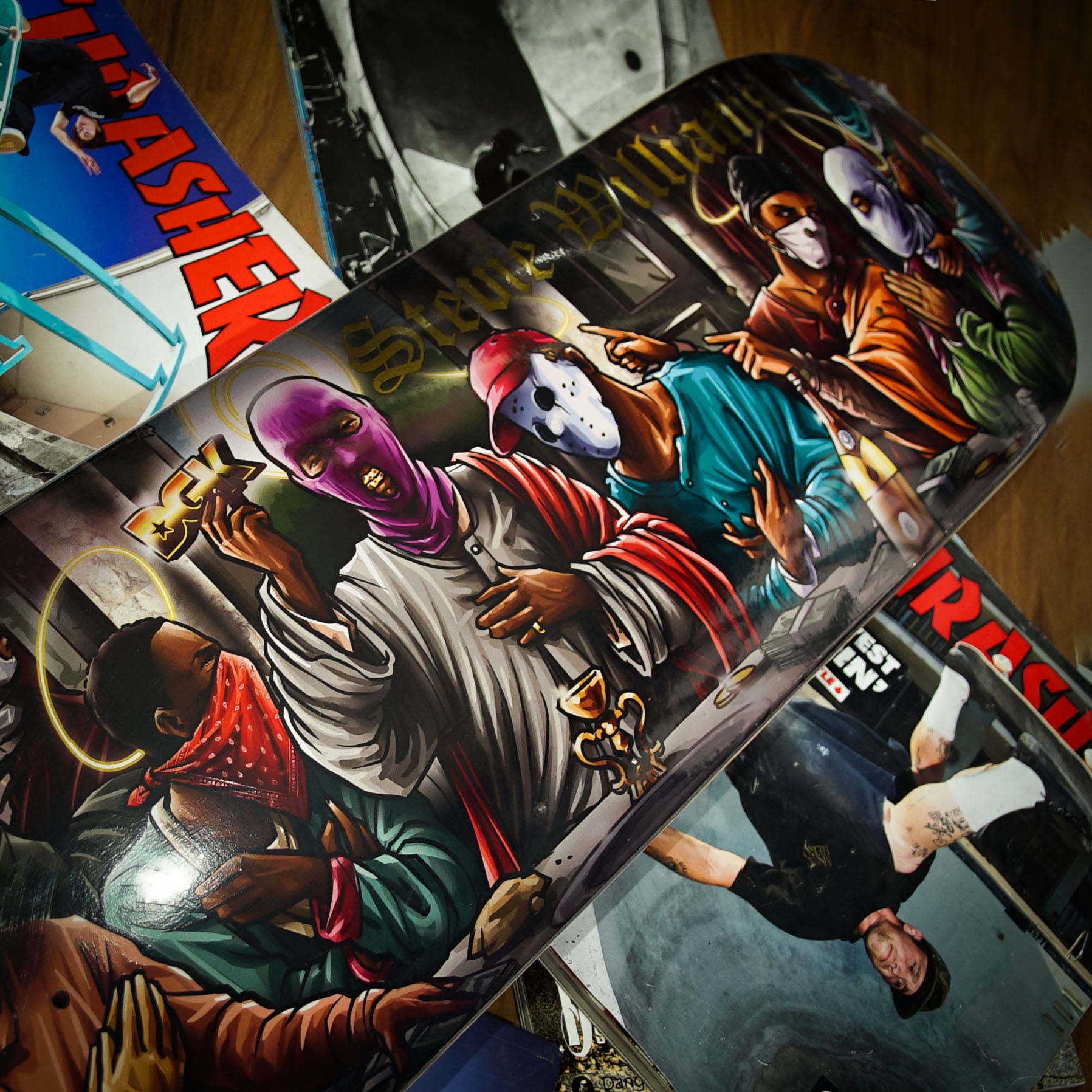 Tabla DGK Last Supper Stevie Williams