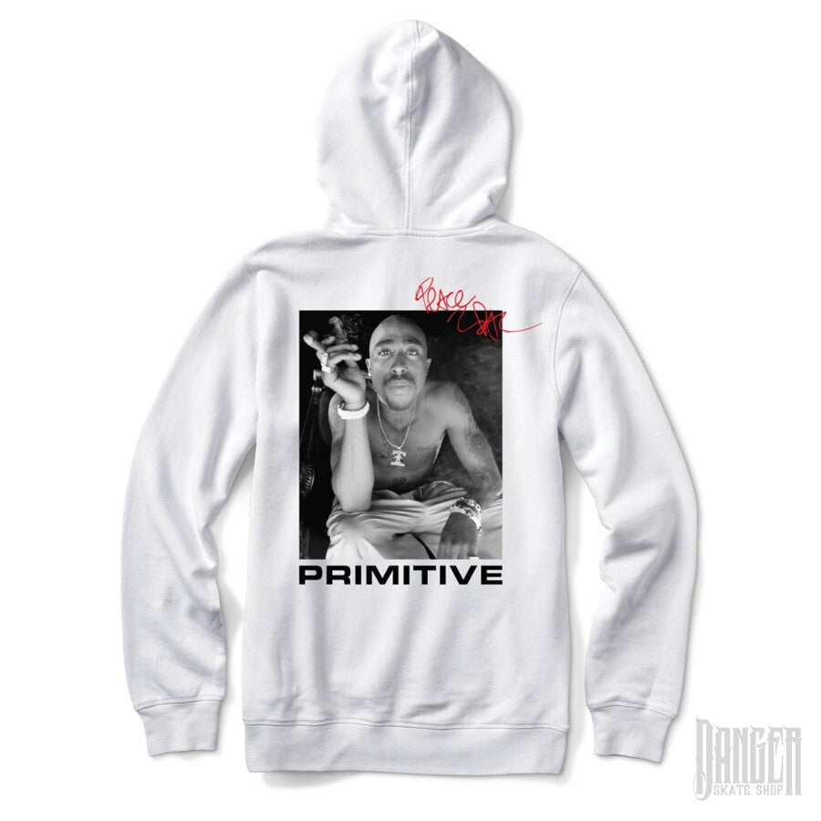 Sudadera Primitive X Tupac Smoke White